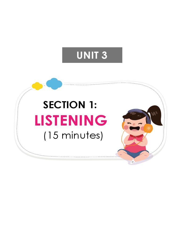Listening: Unit 3 | PDF