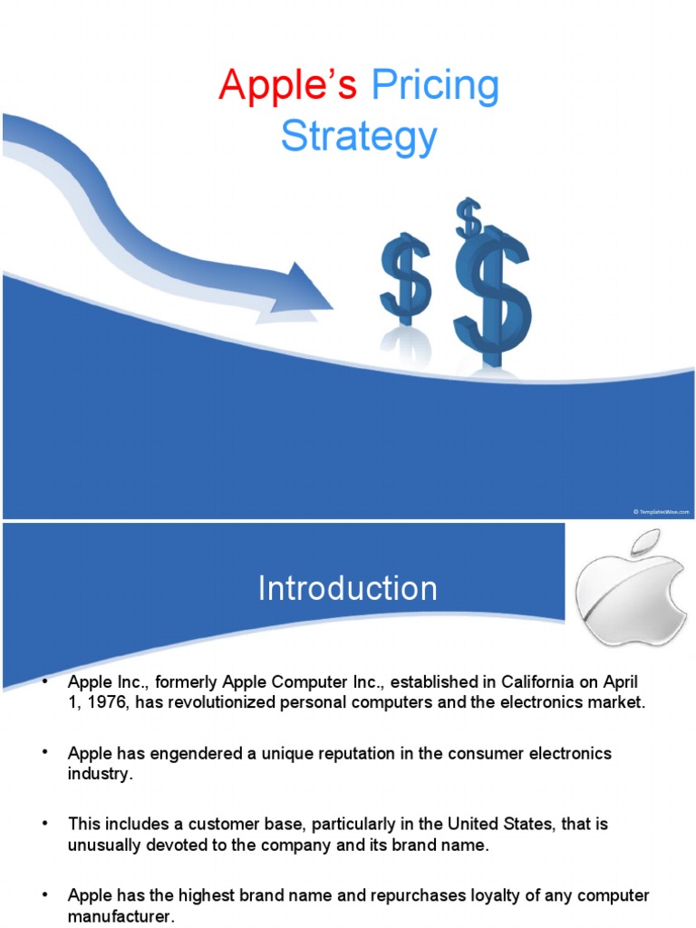 Apple iPhone Pricing Strategy Explained | PDF | Apple Inc. | I Phone