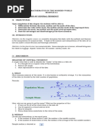 MMW Module 2 - MATHEMATICAL LANGUAGE AND SYMBOLS | PDF | Set (Mathematics) | Logic