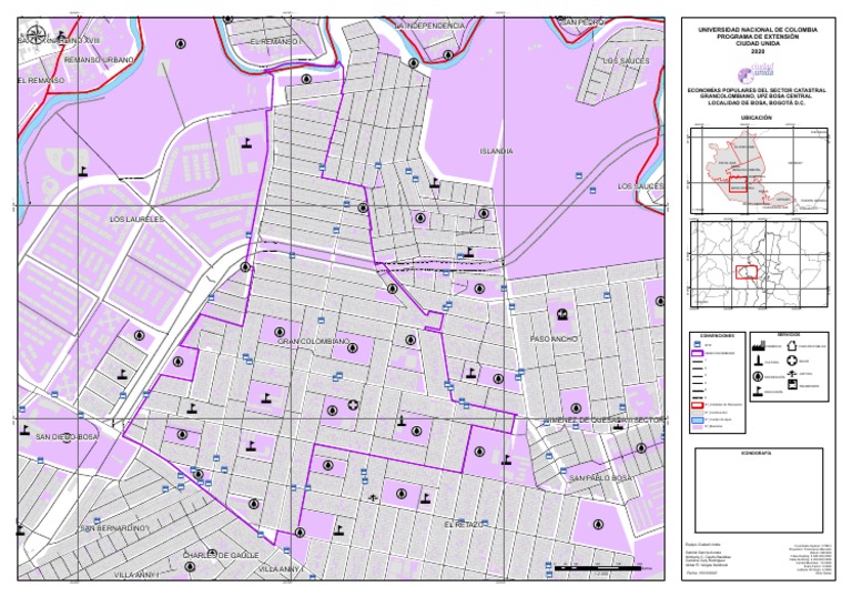 Bosa Laureles - Mapa Físico | PDF
