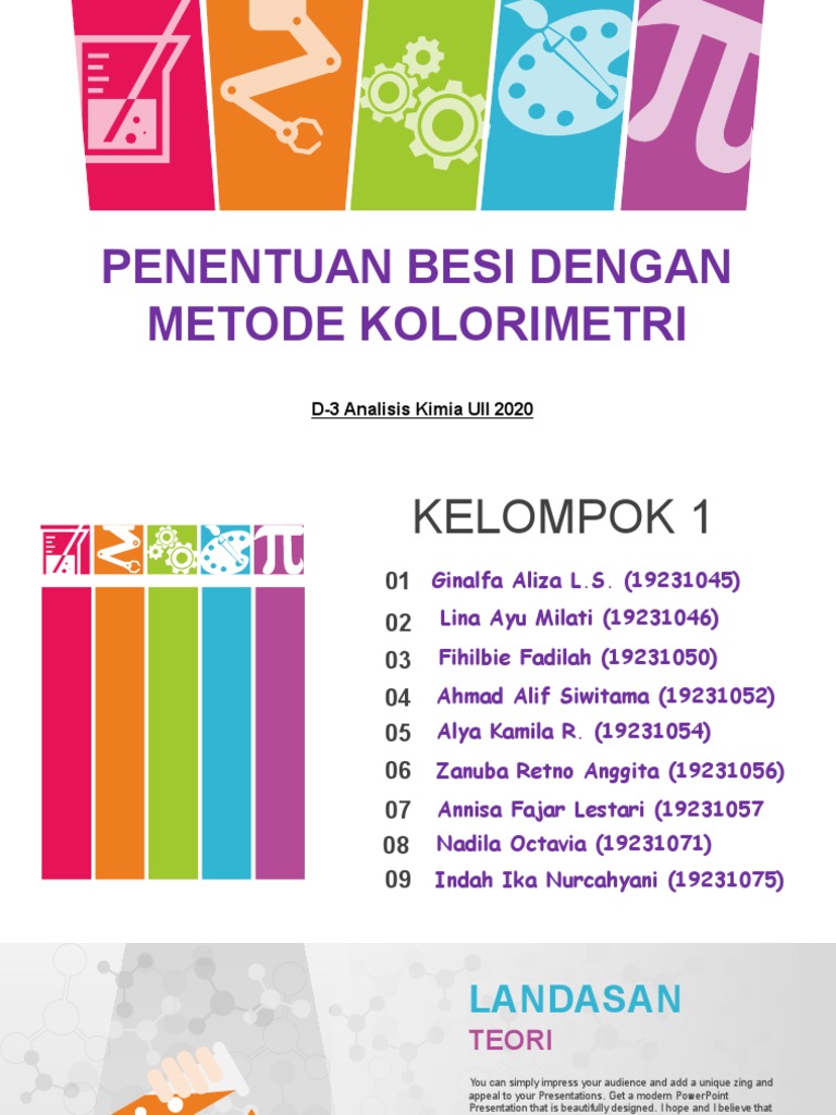 Kolorimetri untuk Penentuan Besi | PDF | Infographics | Windows Text ...