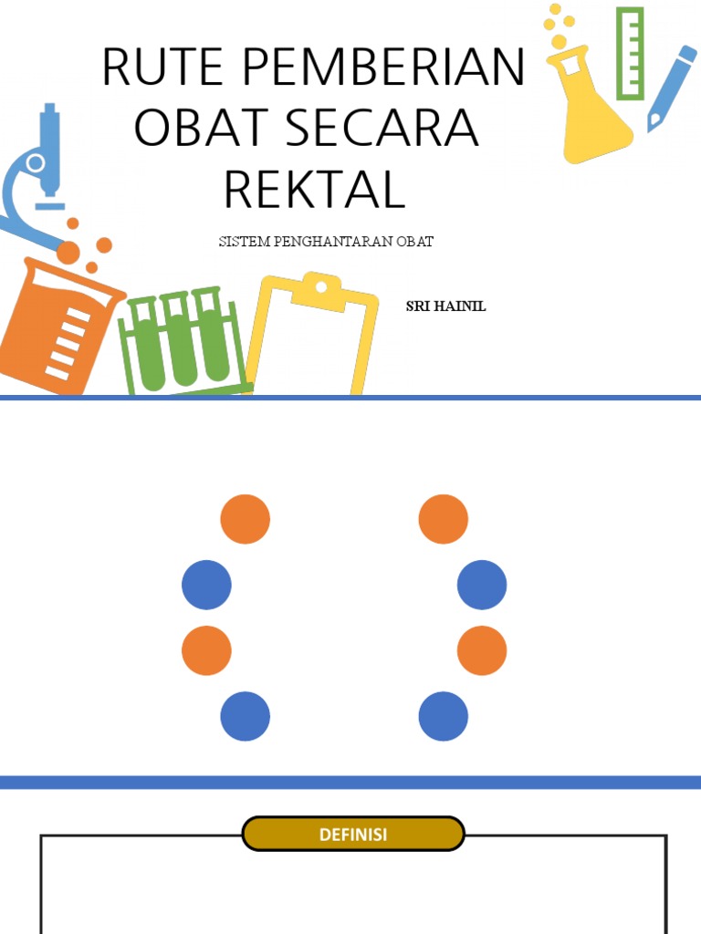 PPT Kel 4 Spo Rektal | PDF