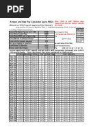 Salary Arrears Calculator Excel Template | PDF | Tax Deduction | Taxes