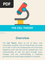 Wacky Cell Theory History Timeline | PDF | Microscopy | Science
