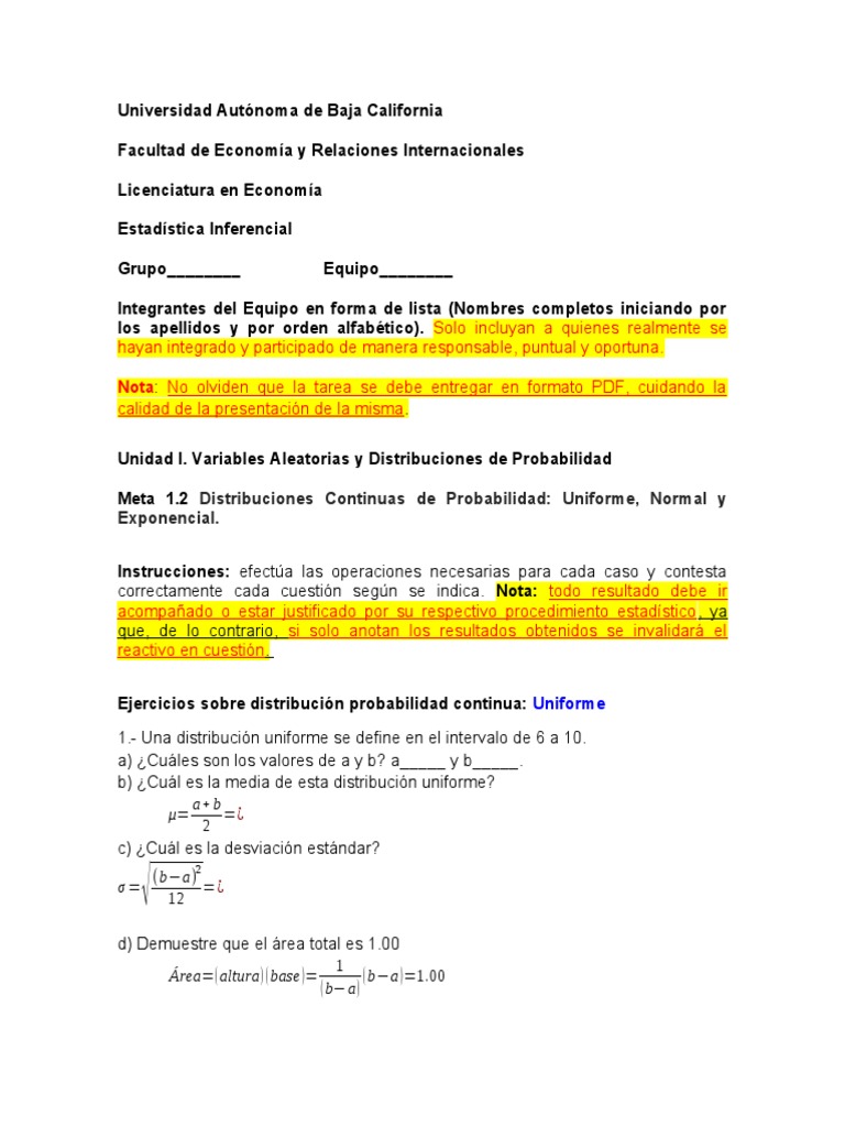 Ejercicios META 1.2 2021 2NR | PDF | Desviación Estándar | Distribución normal