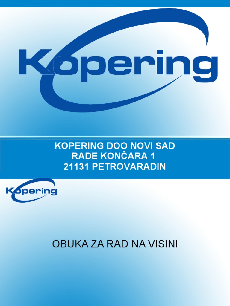Rad Na Visini | PDF