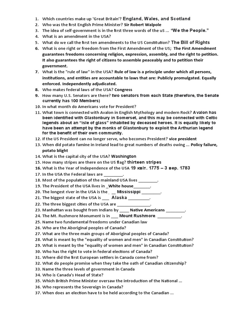 The Bill of Rights: England, Wales, and Scotland "We The People." | PDF ...