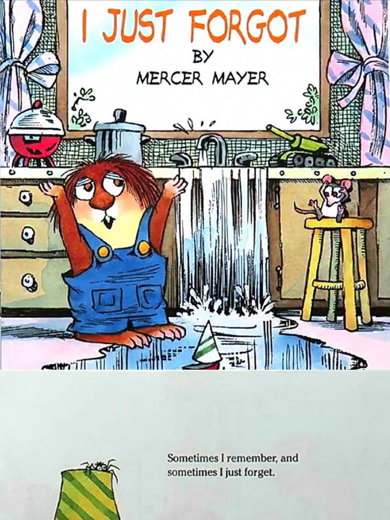 I Just Forgot by Mercer Mayer | PDF