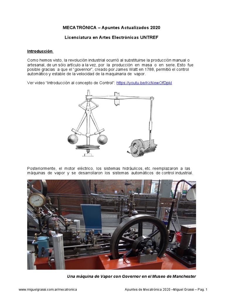 Sistemas de Control A Lazo Abierto y A Lazo Cerrado - PID | PDF ...