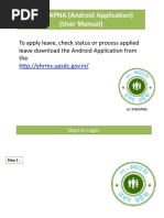 HRMS Leave Application Guide for Railways | PDF | Computing ...