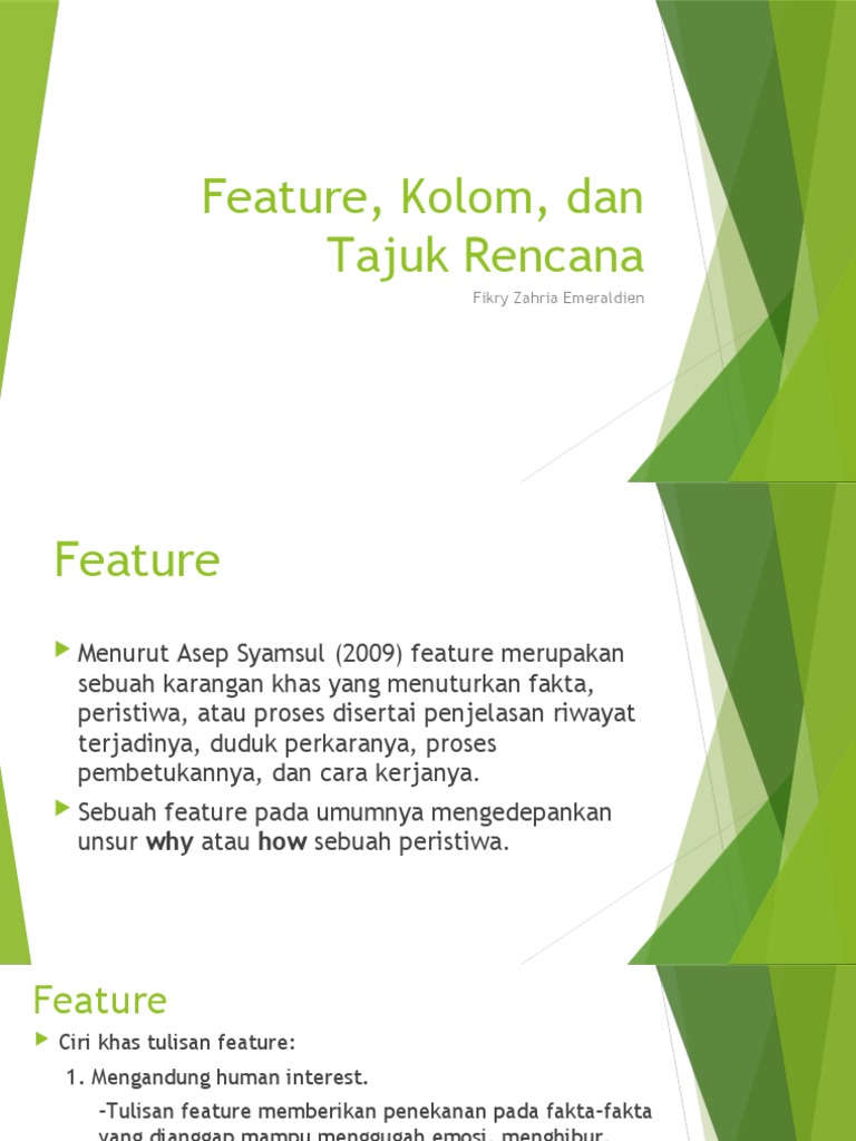 Feature, Foto Jurnalistik | PDF | Dewasa Muda