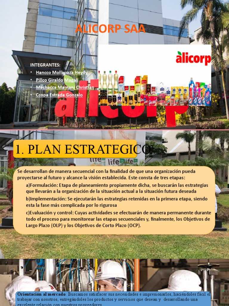 Alicorp Final | PDF | Planificación | Perú