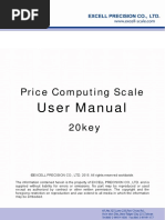 Weighing Scale User Manual | PDF | Pound (Mass) | Weight