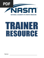 NASM Overhead Squat Solutions | PDF | Sports