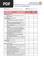 Vital Signs Procedures Checklist | PDF | Pulse | Cardiovascular System