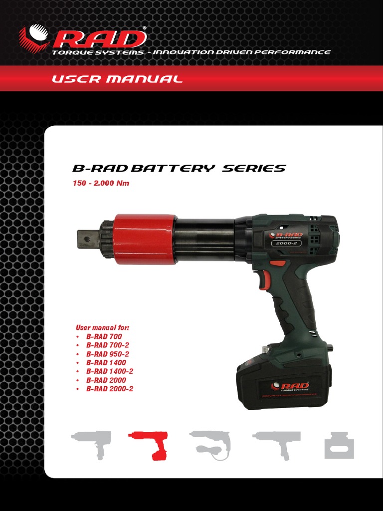 User Manual: B-Rad Battery Series | PDF | Battery Charger ...