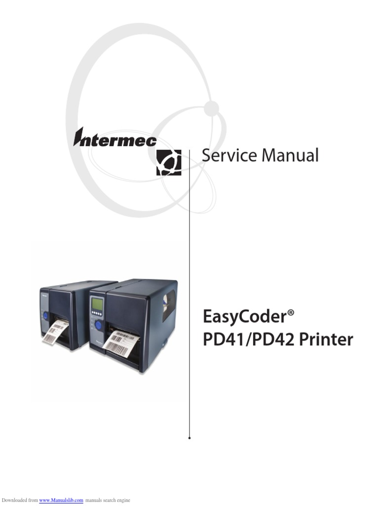 Service Manual: Easycoder® Pd41/Pd42 Printer | PDF | Troubleshooting ...