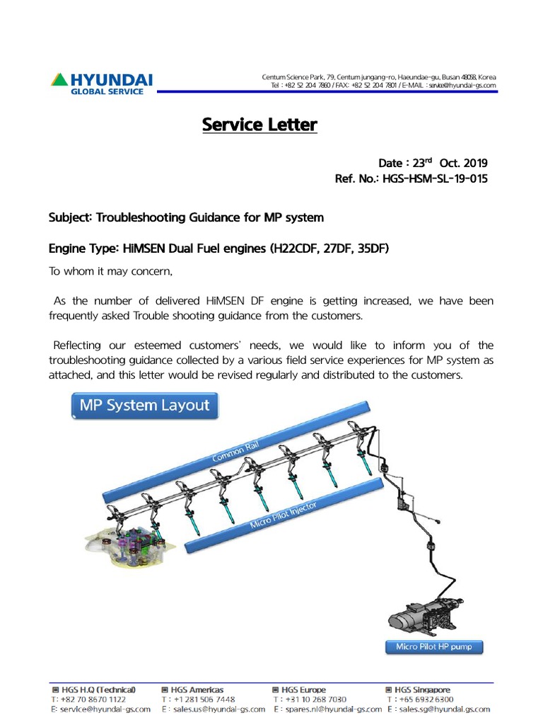 HGS-HSM-SL-19-015 - Troubleshooting Guidance For MP System | PDF | Fuel ...