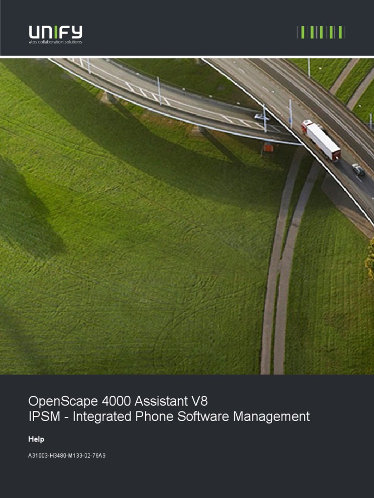 OpenScape 4000 Assistant V8 Integrated Phone Software Management ...