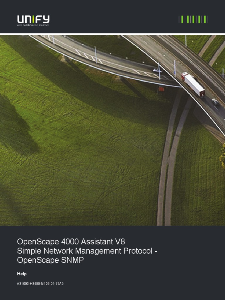 OpenScape 4000 Assistant V8 Simple Network Management Protocol HiPath ...