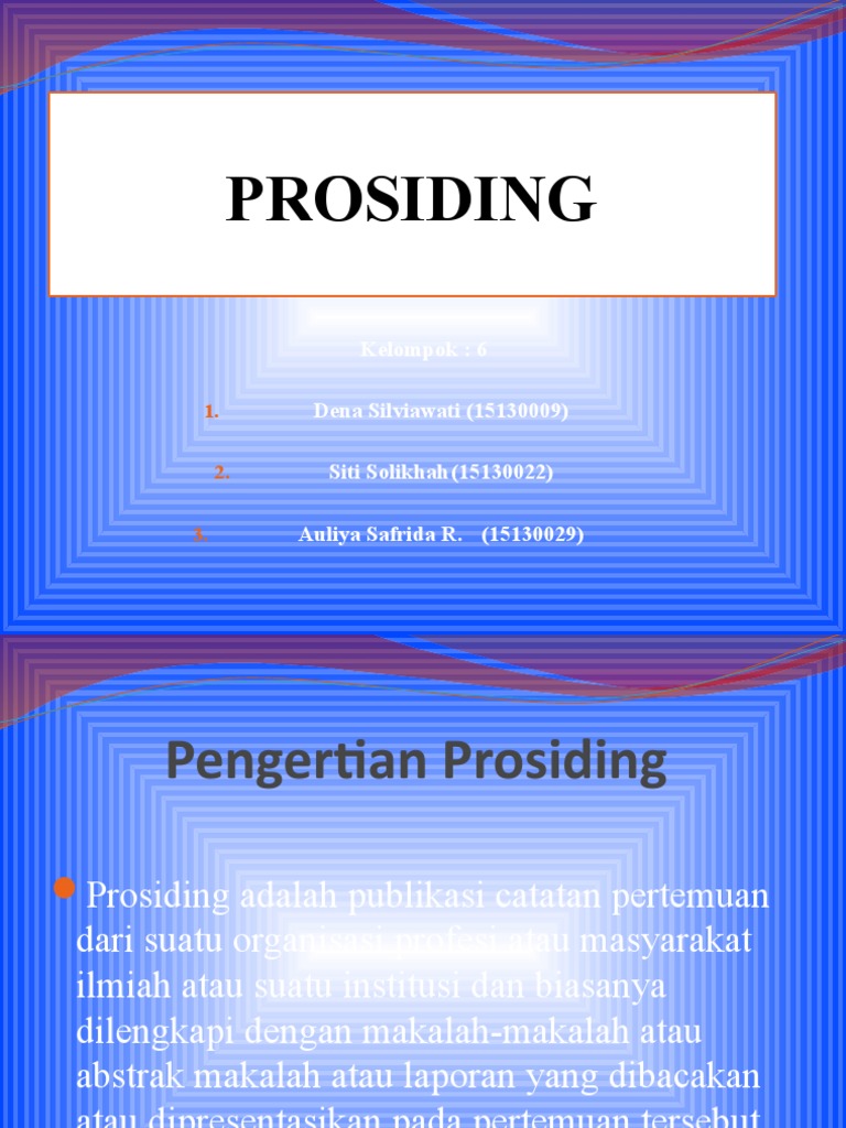 PROSIDING | PDF