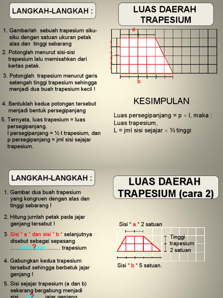Luas Trapesium | PDF