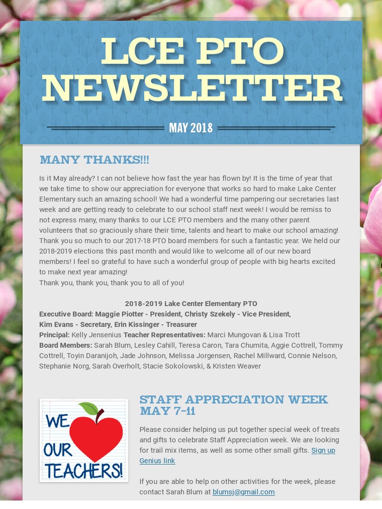 Smore Newsletter | PDF