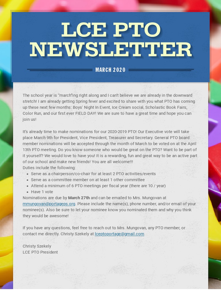 Smore Newsletter | PDF