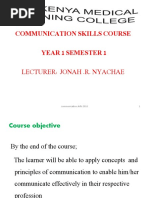 Communication Skills Past Papers | PDF | Communication | Nonverbal ...
