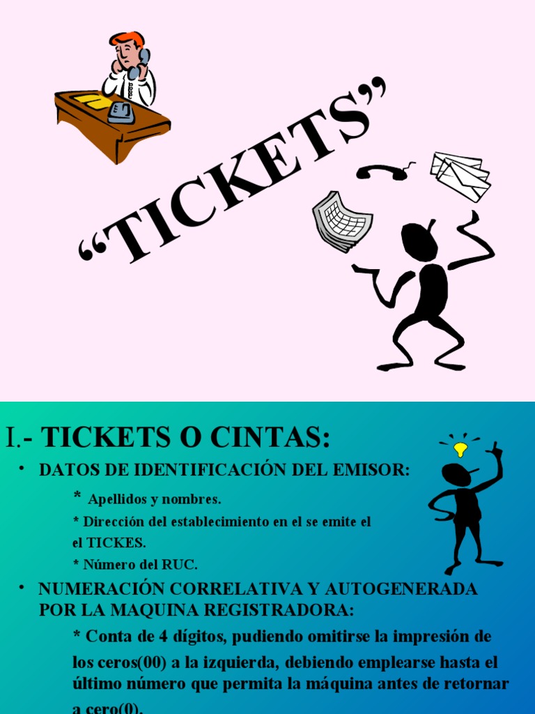 Tickets | PDF | Informática y tecnología de la información | Business