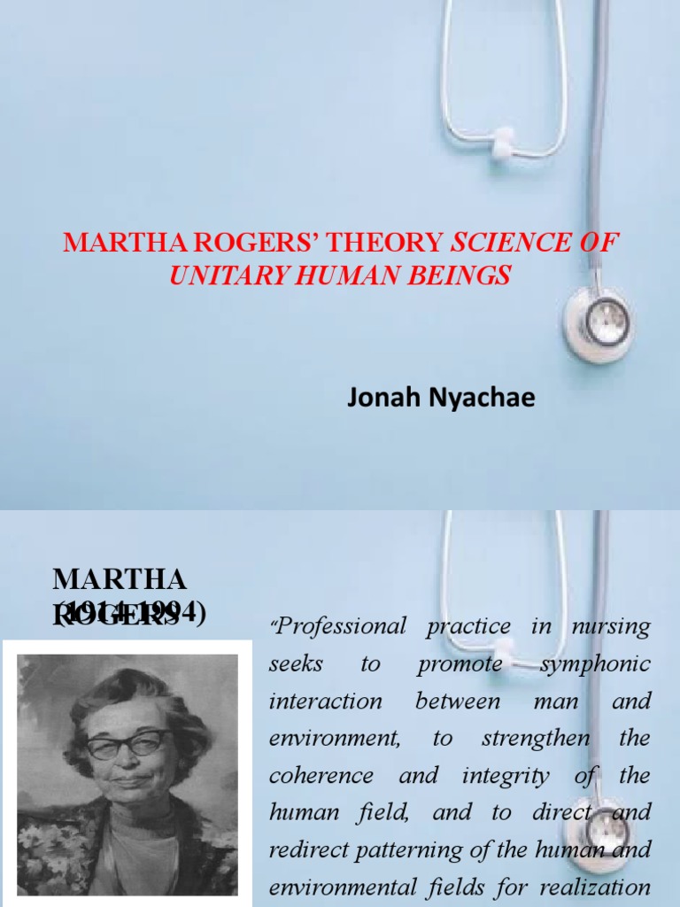 Martha Rogers' Theory Science Of: Unitary Human Beings | PDF | Occam's ...