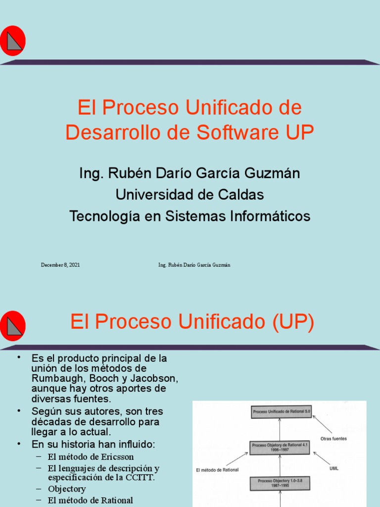 El Proceso Unificado de Desarrollo de Software UP | PDF | Lenguaje de modelado unificado | Caso ...