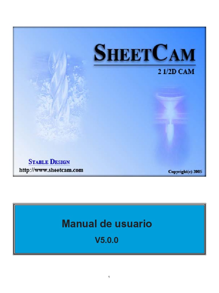 SheetCam Manual - En.es | PDF | Archivo de computadora | Ventana ...