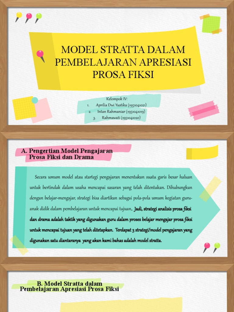 Apresiasi Prosa Fiksi Model Stratta | PDF