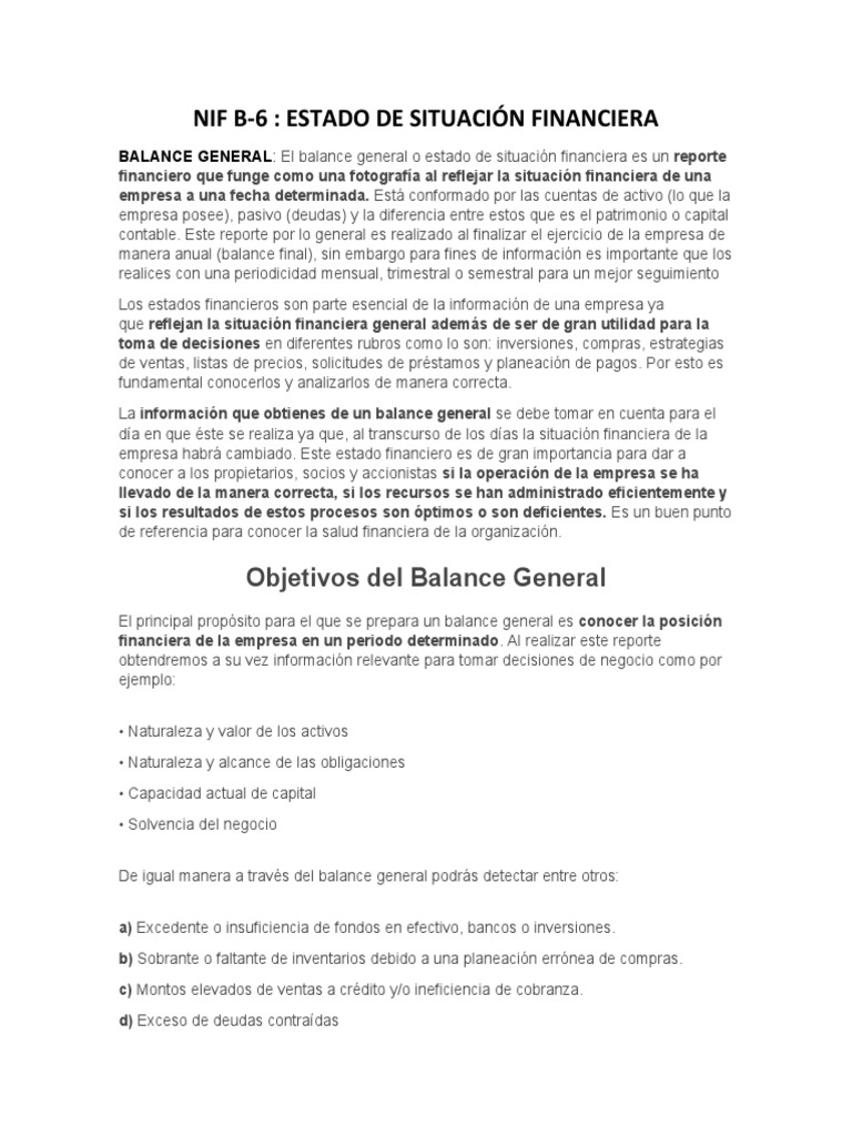 Nif B-6 | PDF | Empresas | Contabilidad