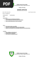 General and Specific Objectives | PDF | Health Care | Nursing