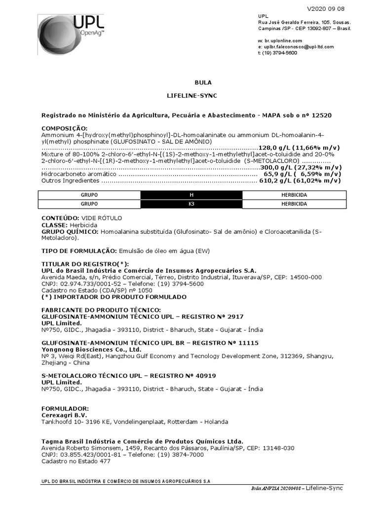 Upl Unlocked | PDF | Agronomia | Embalagem e rotulagem