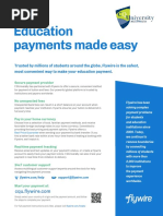 Convera Student Infosheet | PDF | Payments | Banks