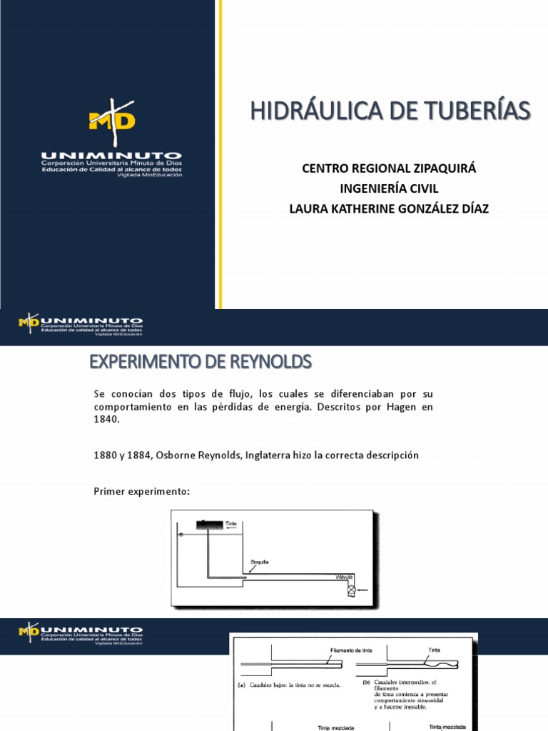 2 Reynolds | PDF | Numero Reynolds | Flujo laminar