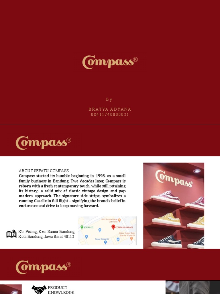 Sejarah dan Branding Sepatu Compass | PDF