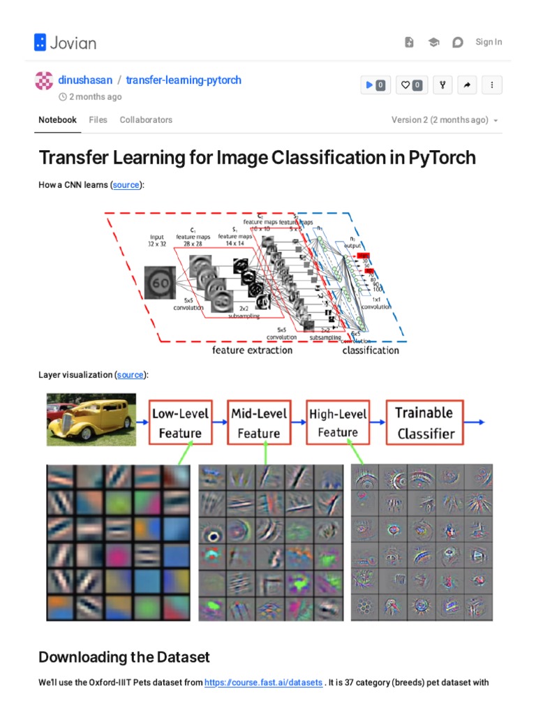 Transfer Learning For Image Classification in Pytorch | PDF | Computer ...