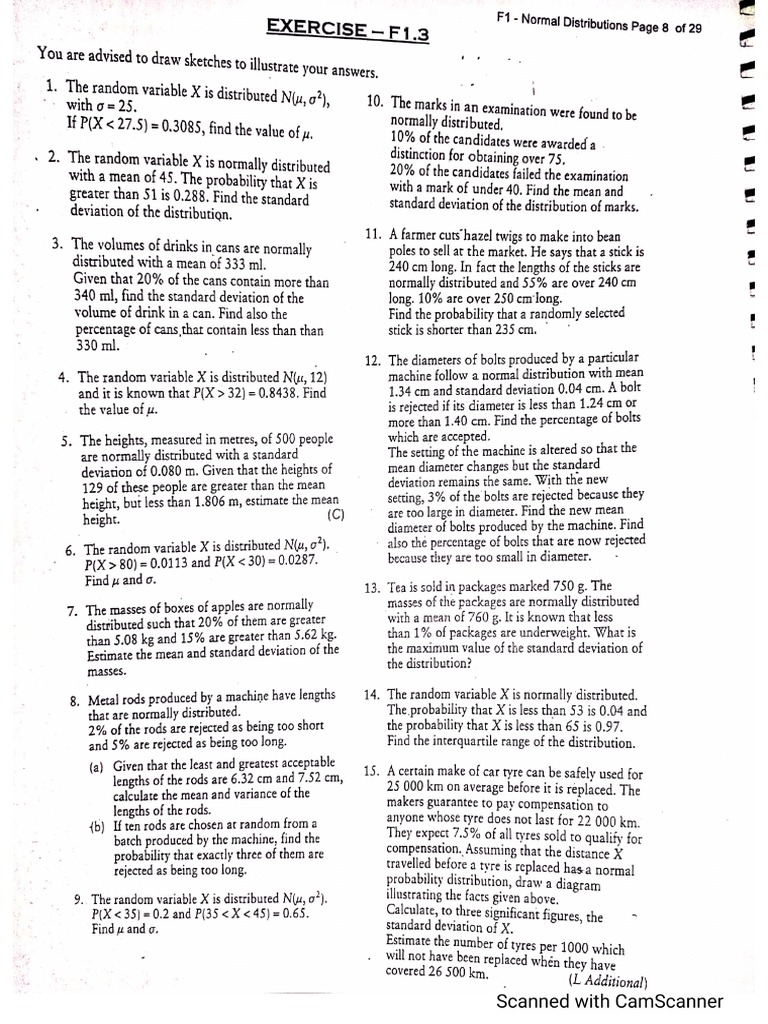 Normal Distribution | PDF