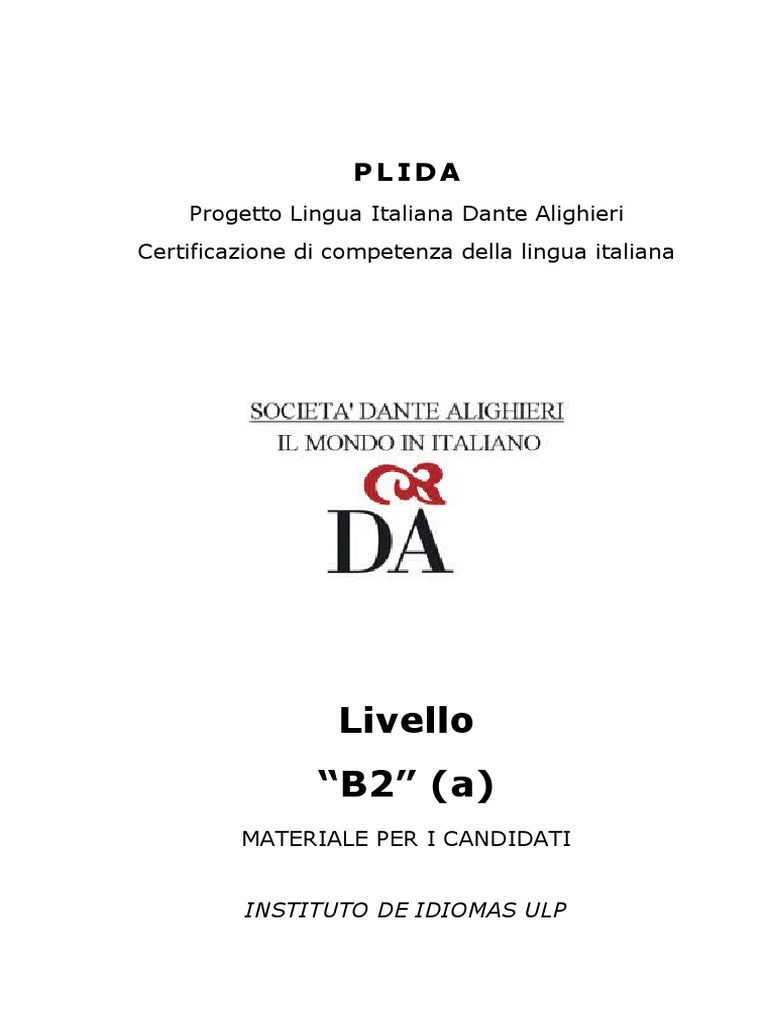 Material PLIDA B2 (A) | PDF