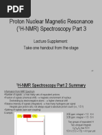 Chemsheets A2 1070 NMR Booklet | PDF | Proton Nuclear Magnetic ...