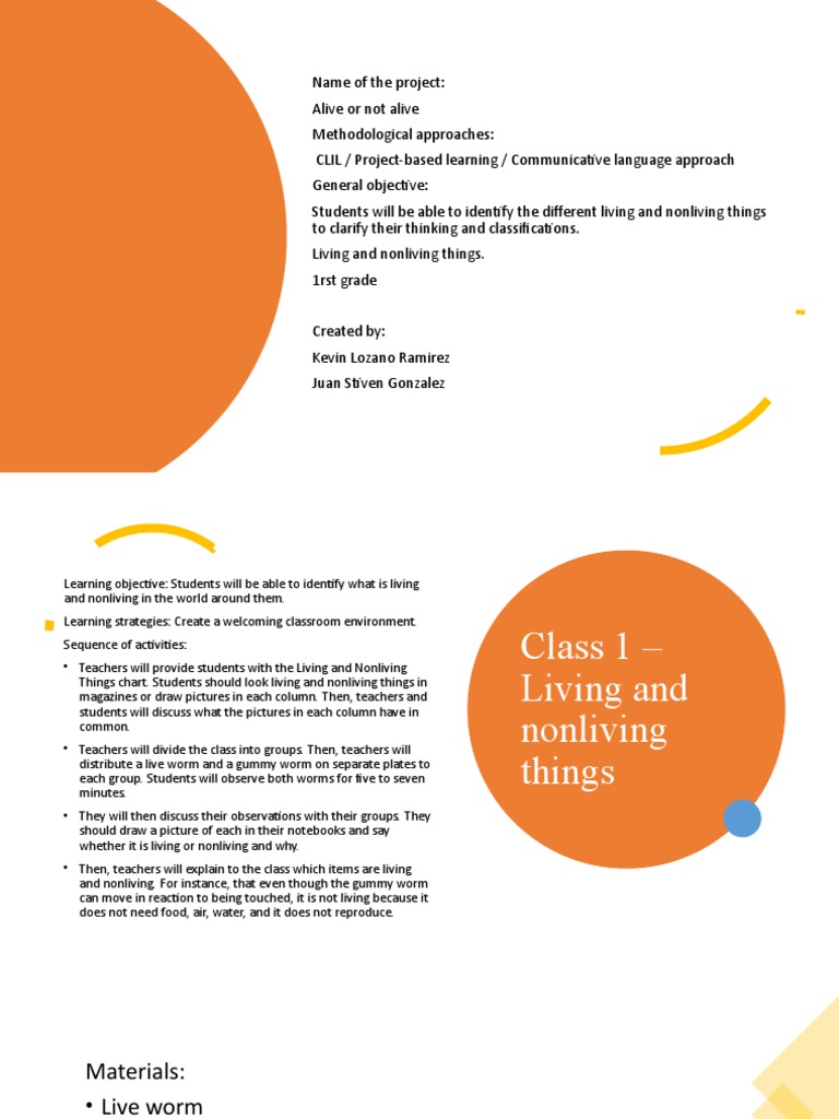 Alive or Not Alive | PDF | Life | Learning