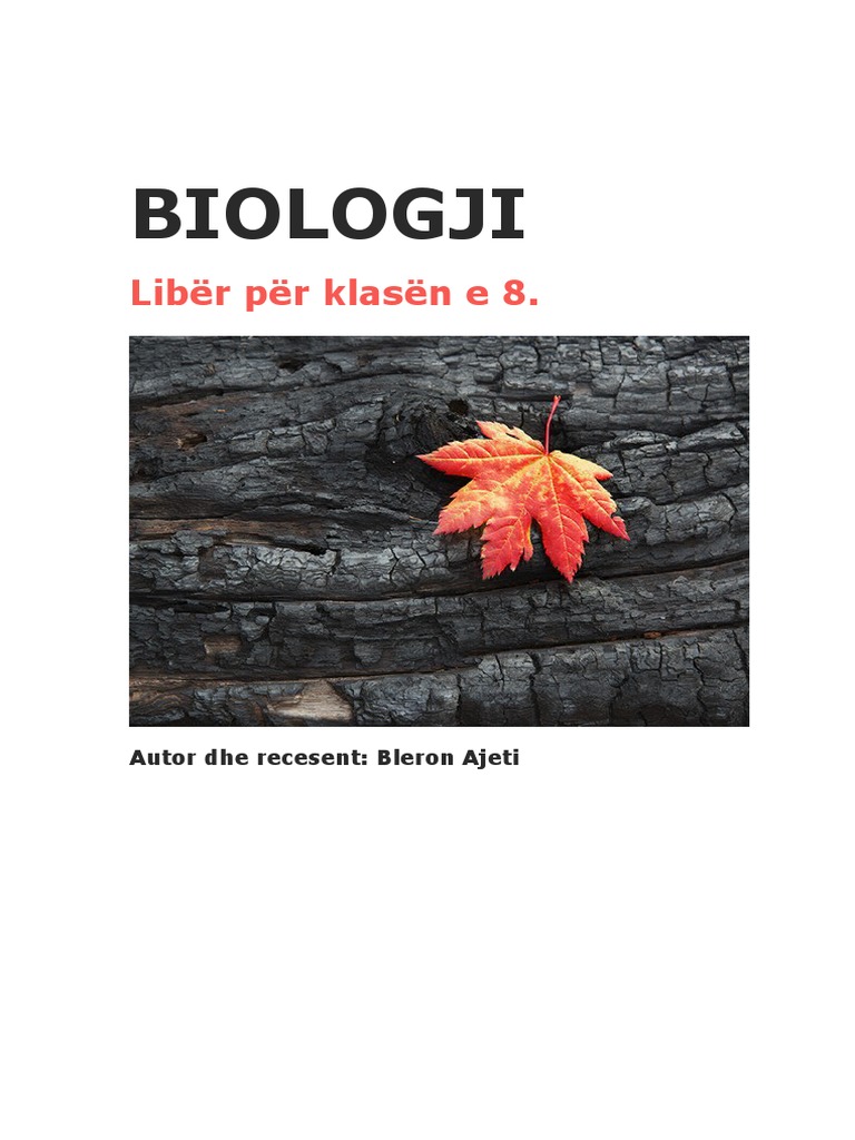 Biologji 8 | PDF