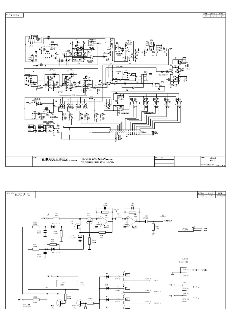 Soundcraft Delta DLX Schematics | PDF