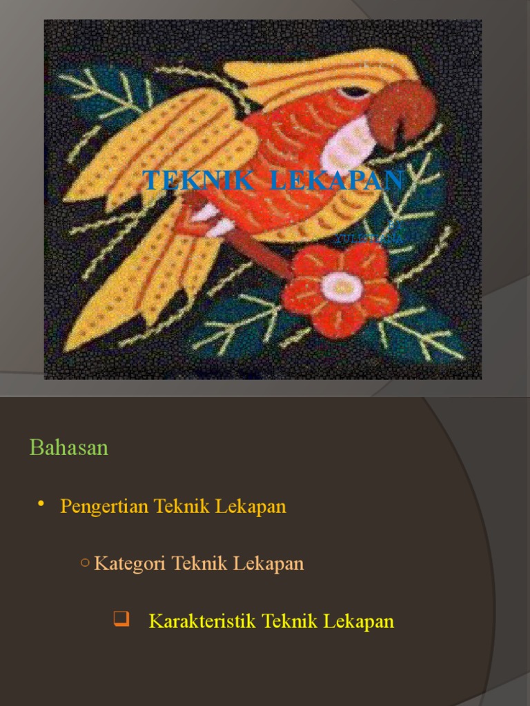 Teknik Lekapan | PDF