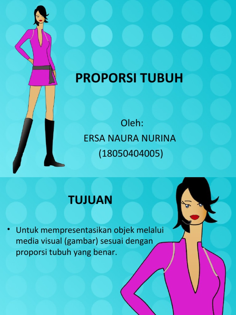 PROPORSI Tubuh Wanita | PDF