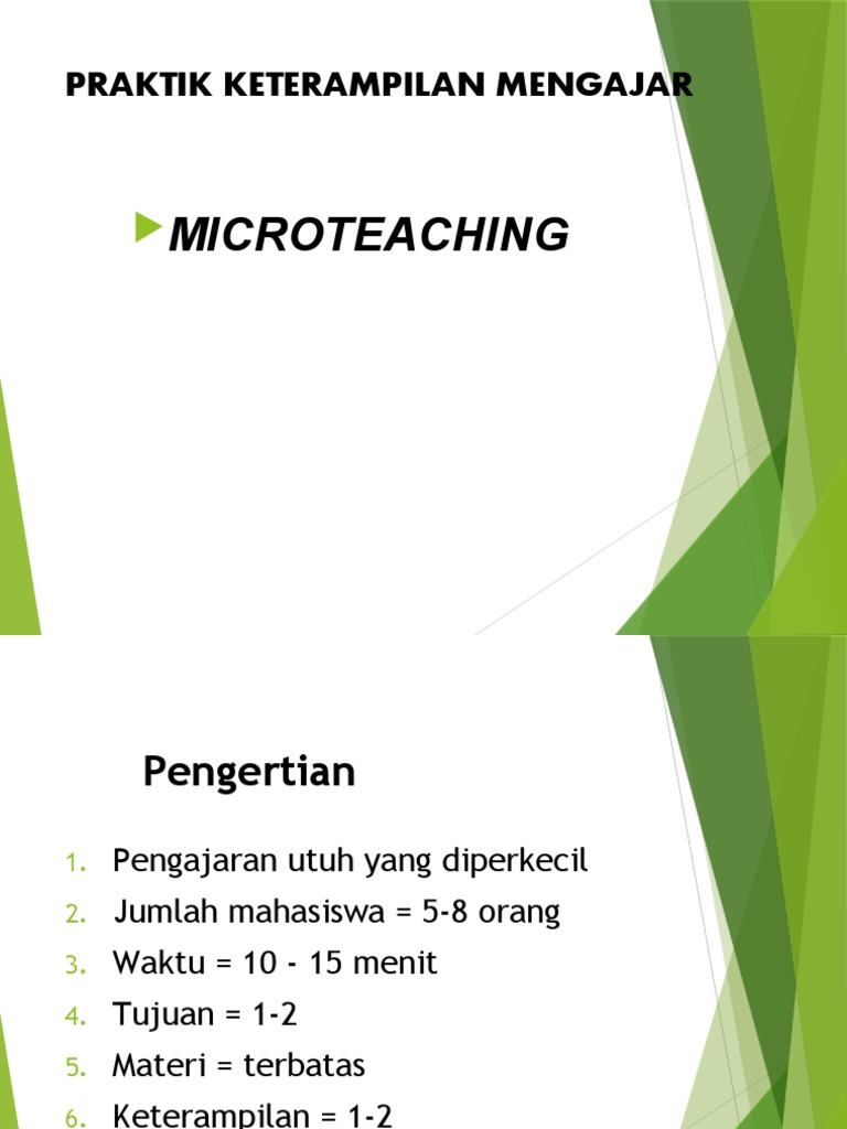 PKT. 11. PKM - Microteaching | PDF | Karier & Perkembangan